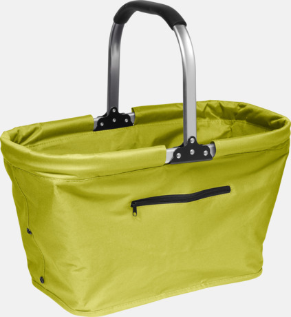 Shopping- och picknickkorg med eget tryck